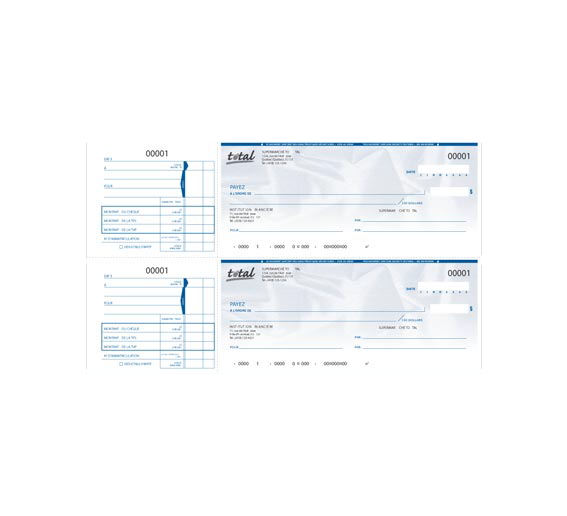 Chèques sécuritaires et autres Imprimés Transactionnels