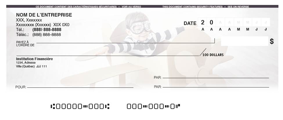 Specimen De Cheque Desjardins