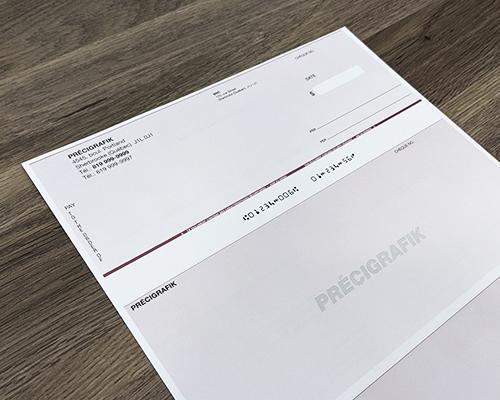 Impression de documents confidentiels | Précigrafik